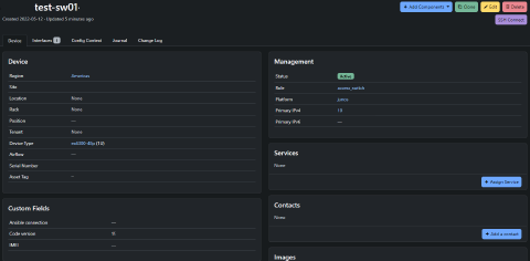Netbox Dynamic Inventory for Ansible as a feedback loop